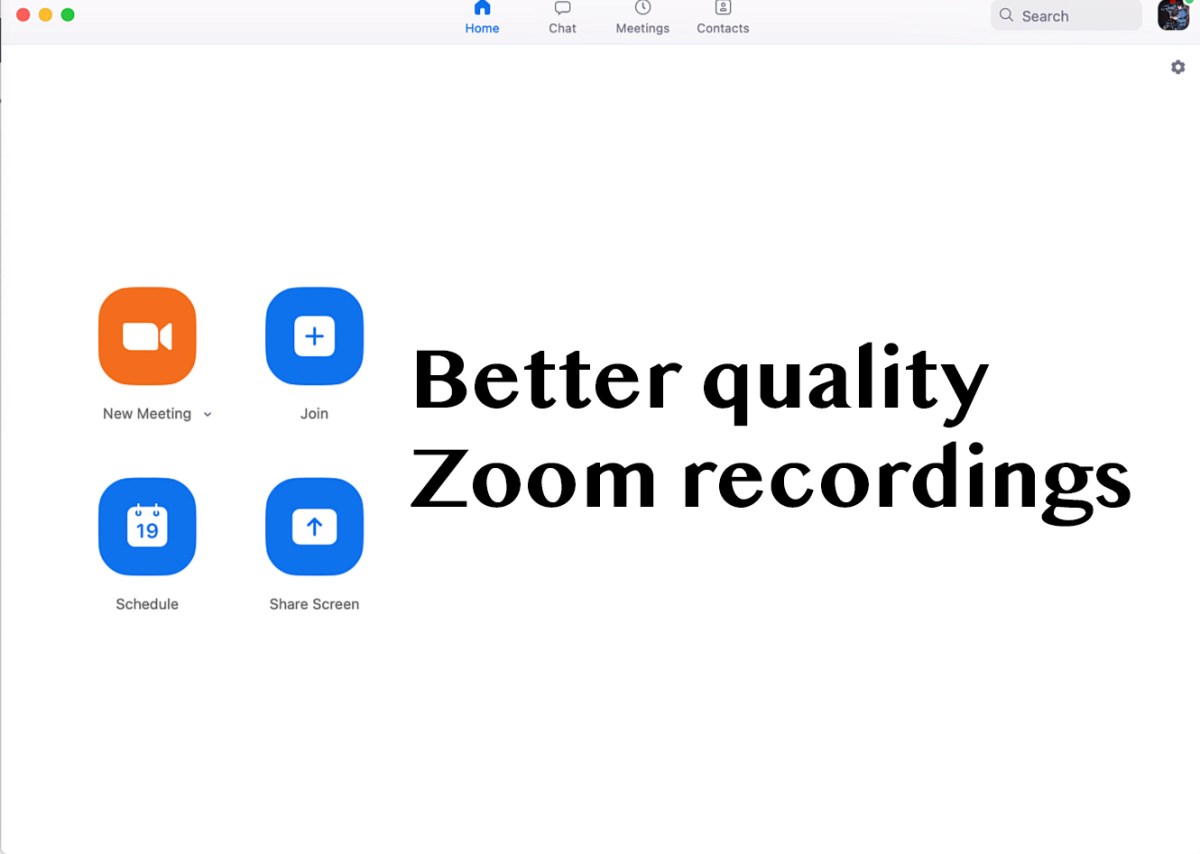 How to Get Better Quality Zoom Recordings | Gary Schwartz's Blog