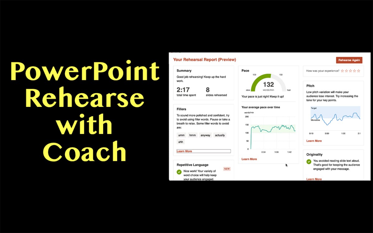PowerPoint’s Rehearse with Coach to Help You Present Better | Gary ...