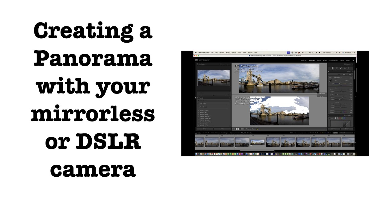 Creating a Panorama with Your Mirrorless Camera or DSLR | Gary Schwartz ...